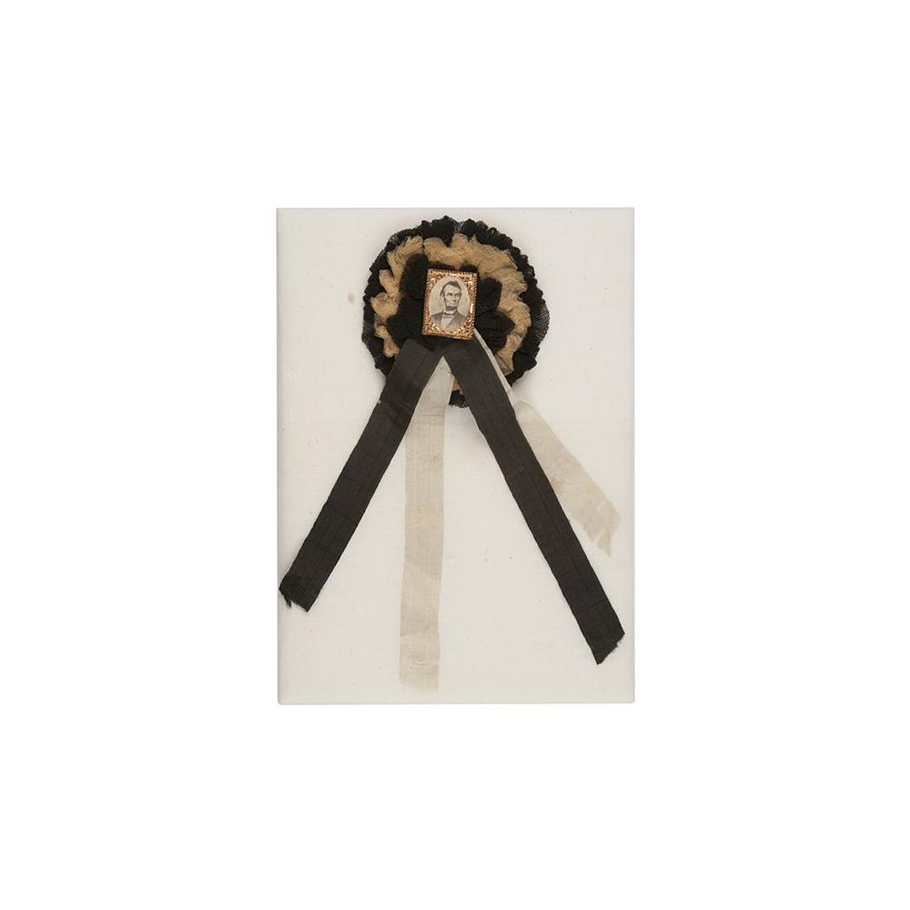Lincoln mourning ribbon with rosette | The Lincoln Financial Foundation ...