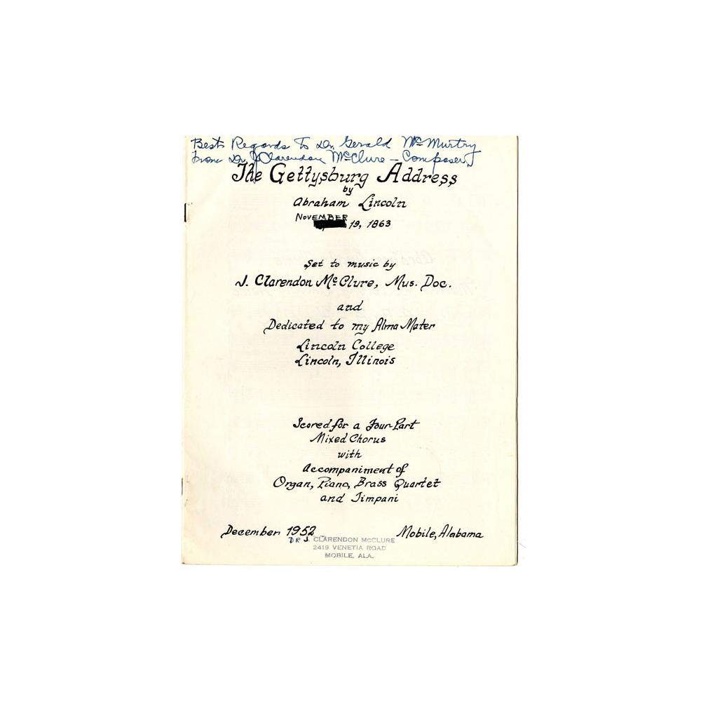 The Gettysburg Address | The Lincoln Financial Foundation Collection