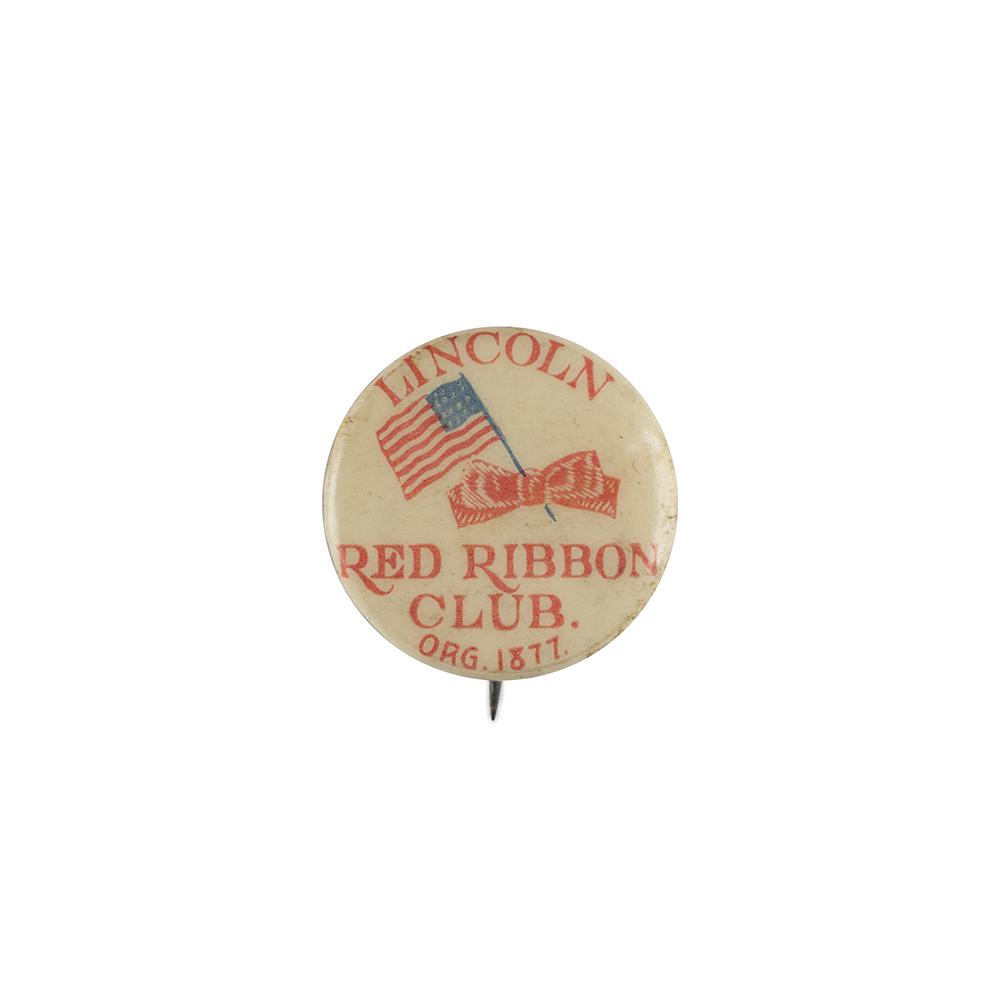 Lincoln Red Ribbon Club pin | The Lincoln Financial Foundation Collection
